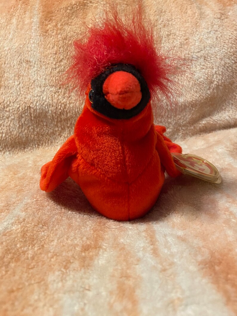 TY Beanie Baby Cardinal Mac - Etsy