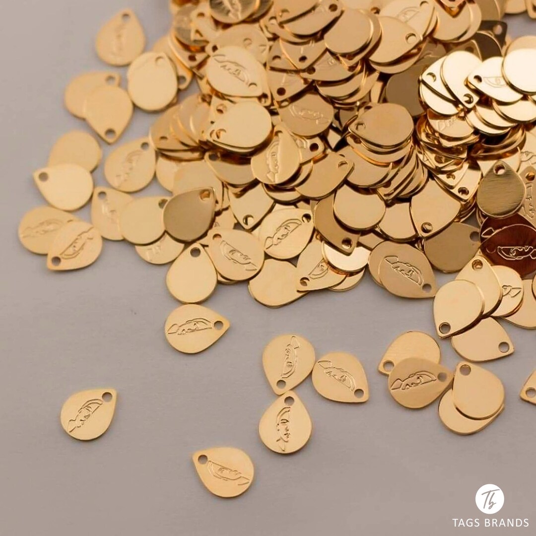 Brands Tags for Jewelry Metal Tag, Custom Metal Tags, Brand Identifiers ...