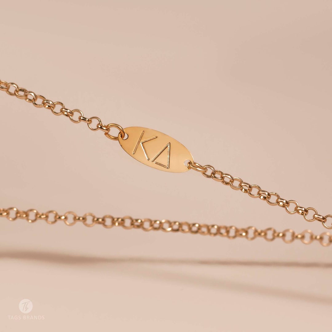 Personalized 18k Gold Plated Jewelry Tags, Custom Metal Brands - Etsy