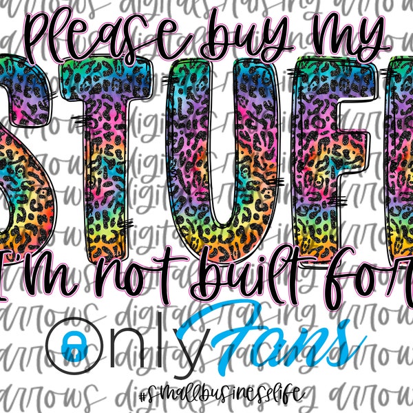 I'm Not Built for Only Fans - Etsy