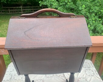 Standing Sewing Box - Etsy