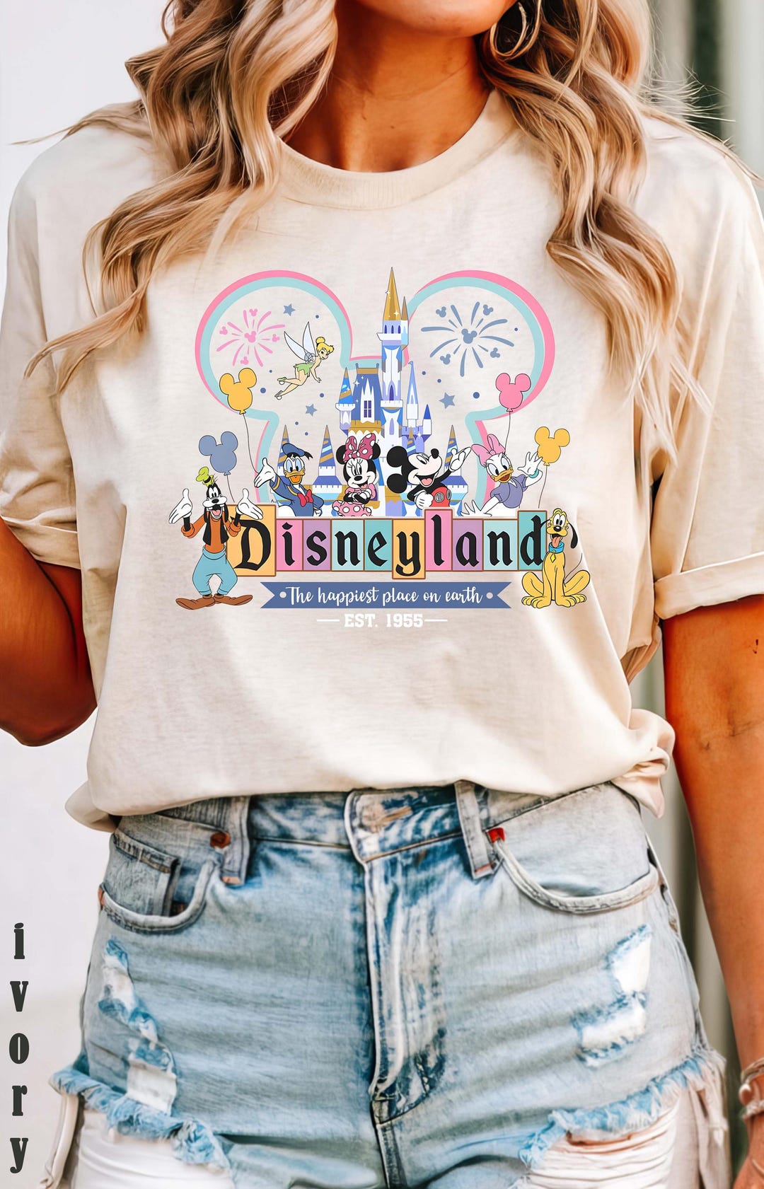 Comfort Colors Disneyland Shirt, Mickey and Friends Tee - Etsy