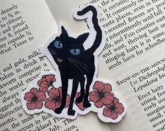Coraline Cat Sticker - Etsy