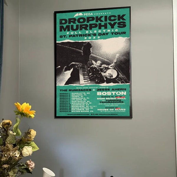 Dropkick Murphys Poster - Etsy