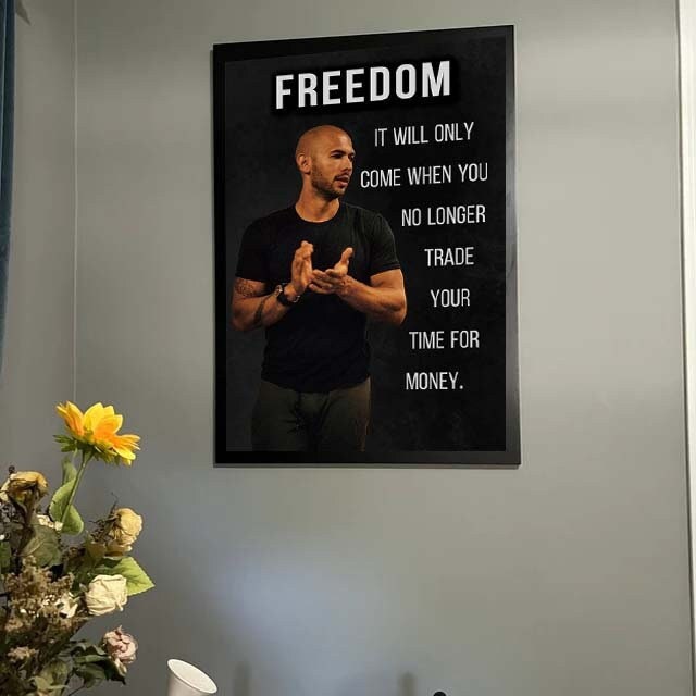 Andrew Tate Poster, Cobra Tate Poster, Top G Wall Art Printable