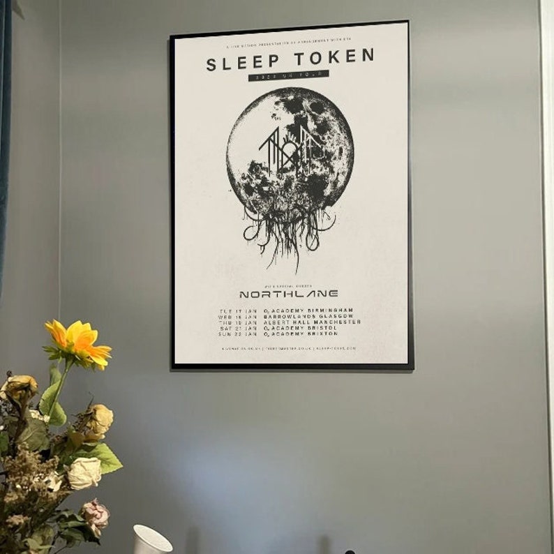 Sleep Token 2023 Uk Live Concert Tour Poster - Etsy Denmark