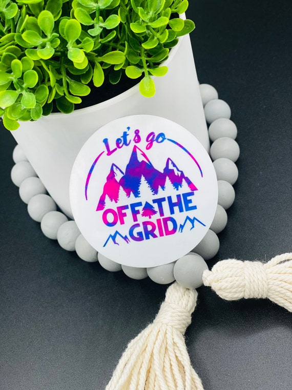 Off the Grid Sticker - Etsy