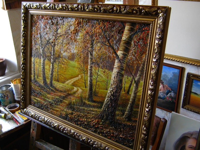 Custom landscape painting oil on canvas original Custom | Etsy