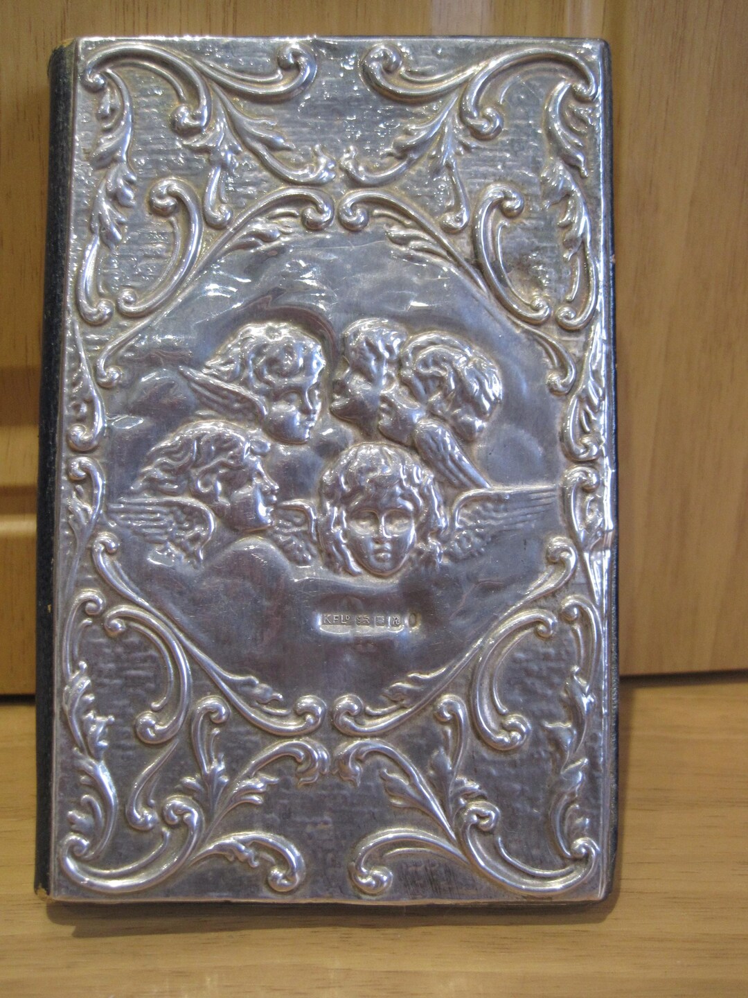 Hallmarked Sterling Silver Leather Address Book Embossed Reynolds ...