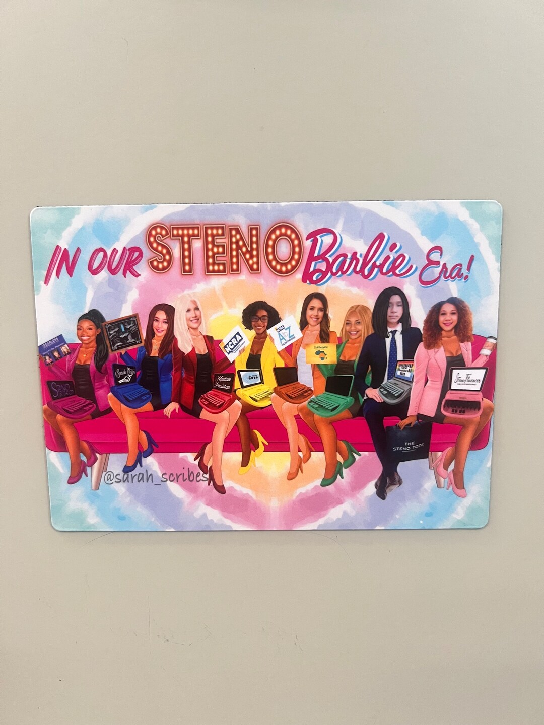 Steno Barbie Large 4x6 Magnets - Etsy