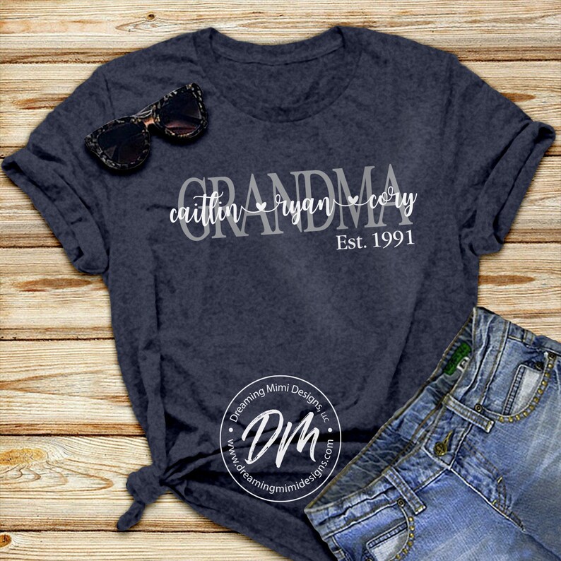 Grandma Granny Nana Mimi Gigi Nonna Yaya Grandmother - Etsy