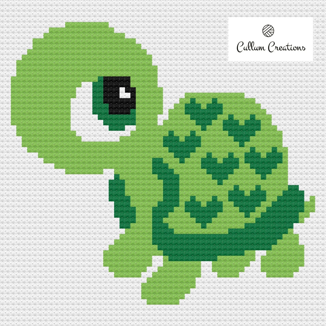 C2C Baby Turtle by Cullum Creations - Etsy