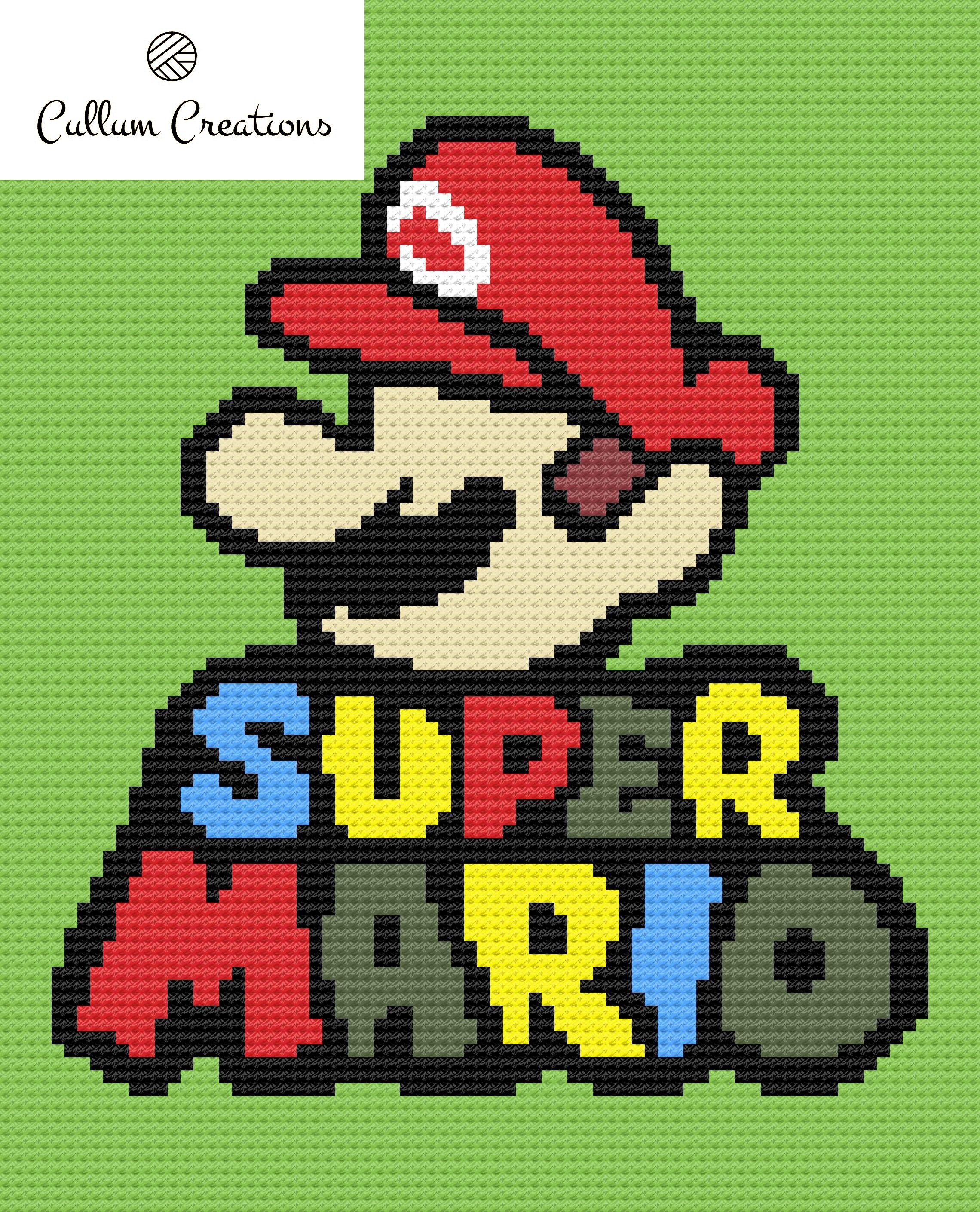 C2C Mario Bros by Cullum Creations - Etsy