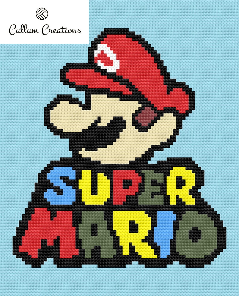 C2C Mario Bros by Cullum Creations - Etsy