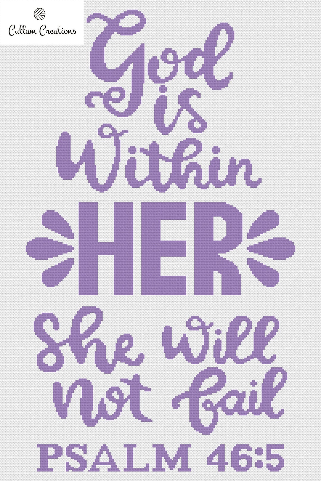 SC Psalm 46:5 by Cullum Creation - Etsy