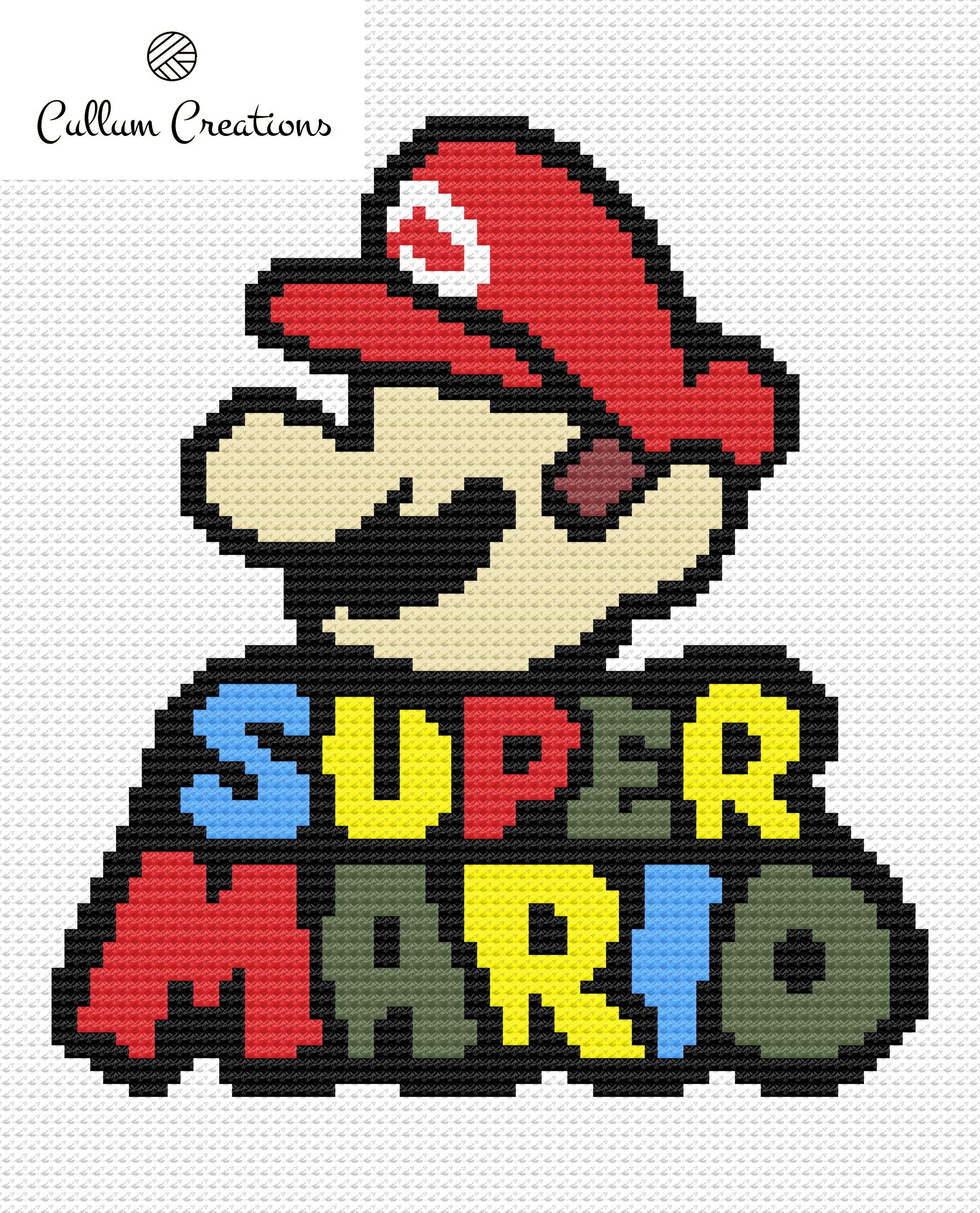 C2C Mario Bros by Cullum Creations - Etsy