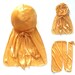 Solid Gold Durag Styling Stretch Fit Tie Back - Etsy
