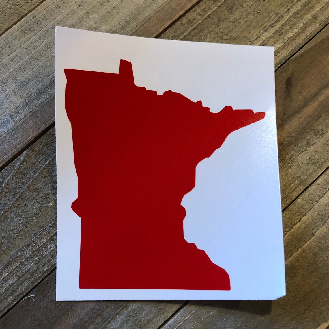MN Outline Decal - Variety of Colors - Etsy
