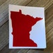 MN Outline Decal - Variety of Colors - Etsy