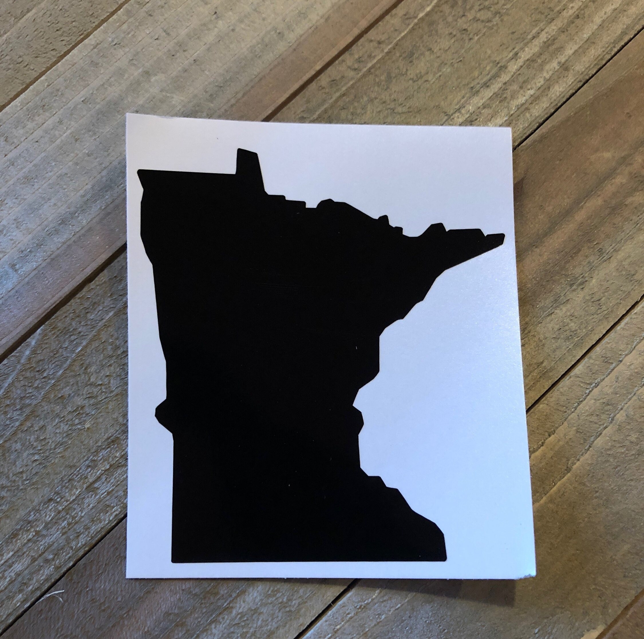 MN Outline Decal - Variety of Colors - Etsy
