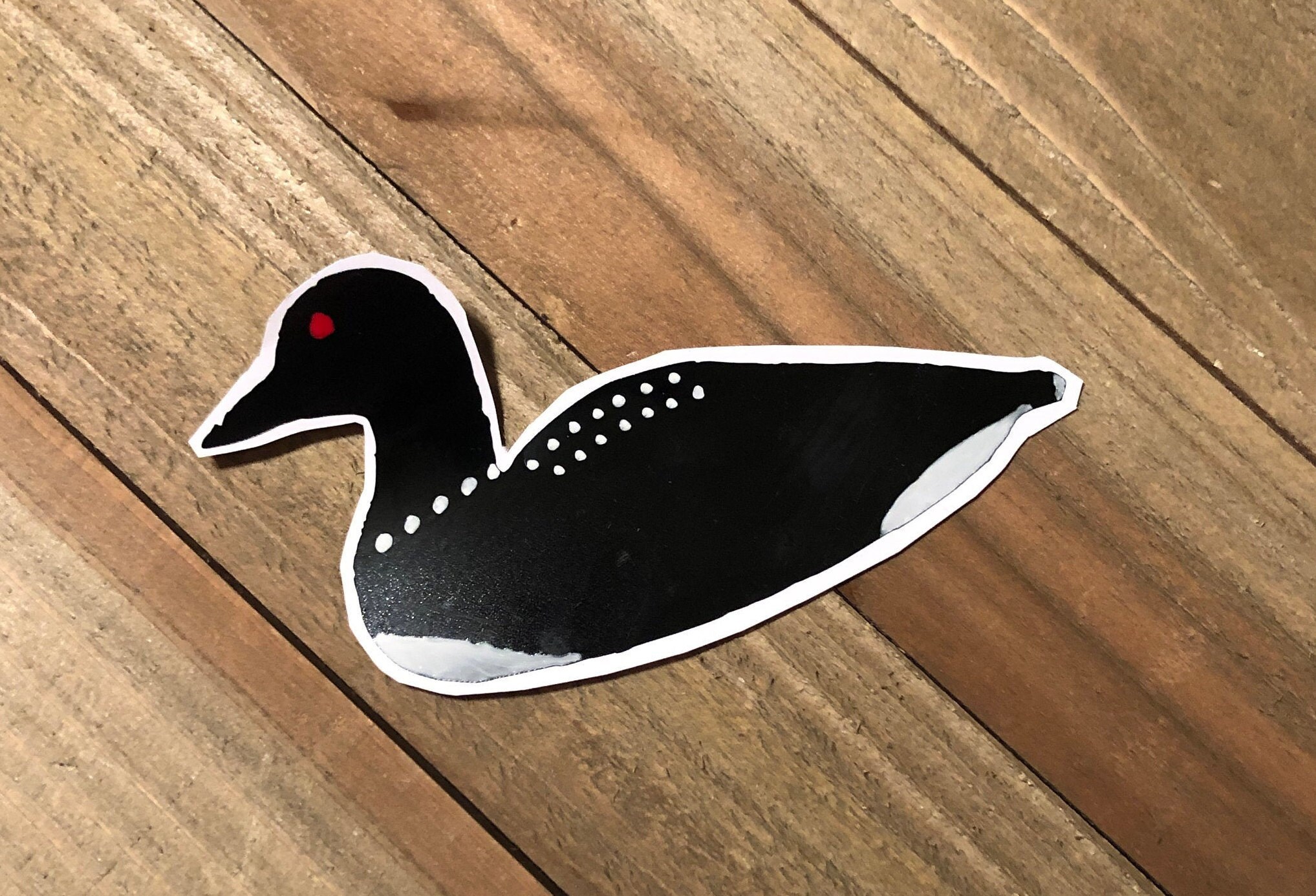 Loon Sticker - Etsy
