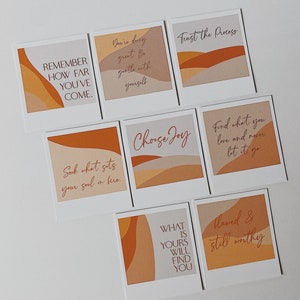Mini Polaroid Card SET Polaroid Quote Prints Polaroid Print - Etsy