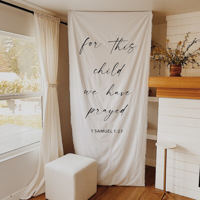 Fabric Sign - Etsy