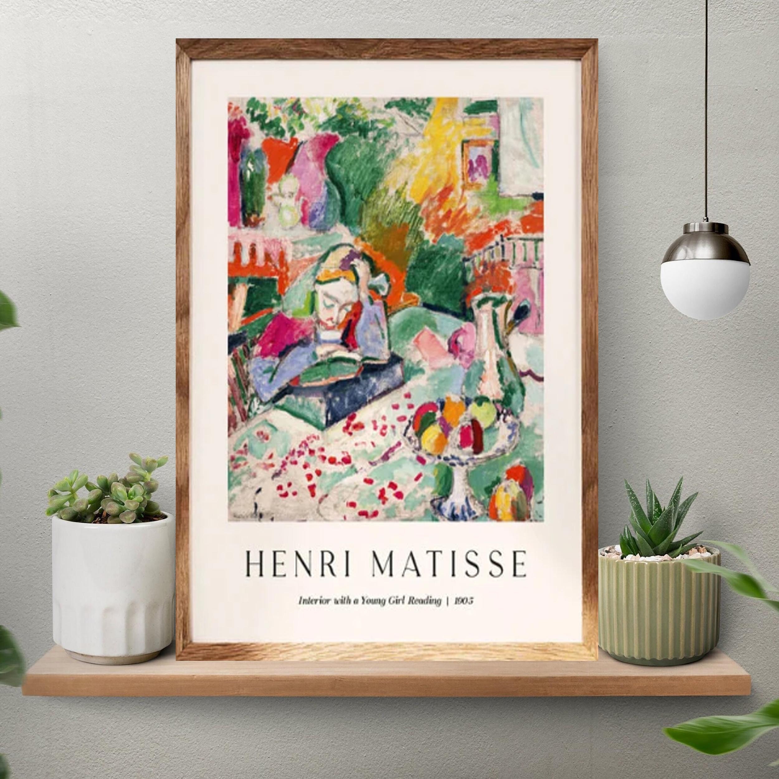 Girl Reading Poster, Women Reading Books Art Print, Bookworm Art Print ...