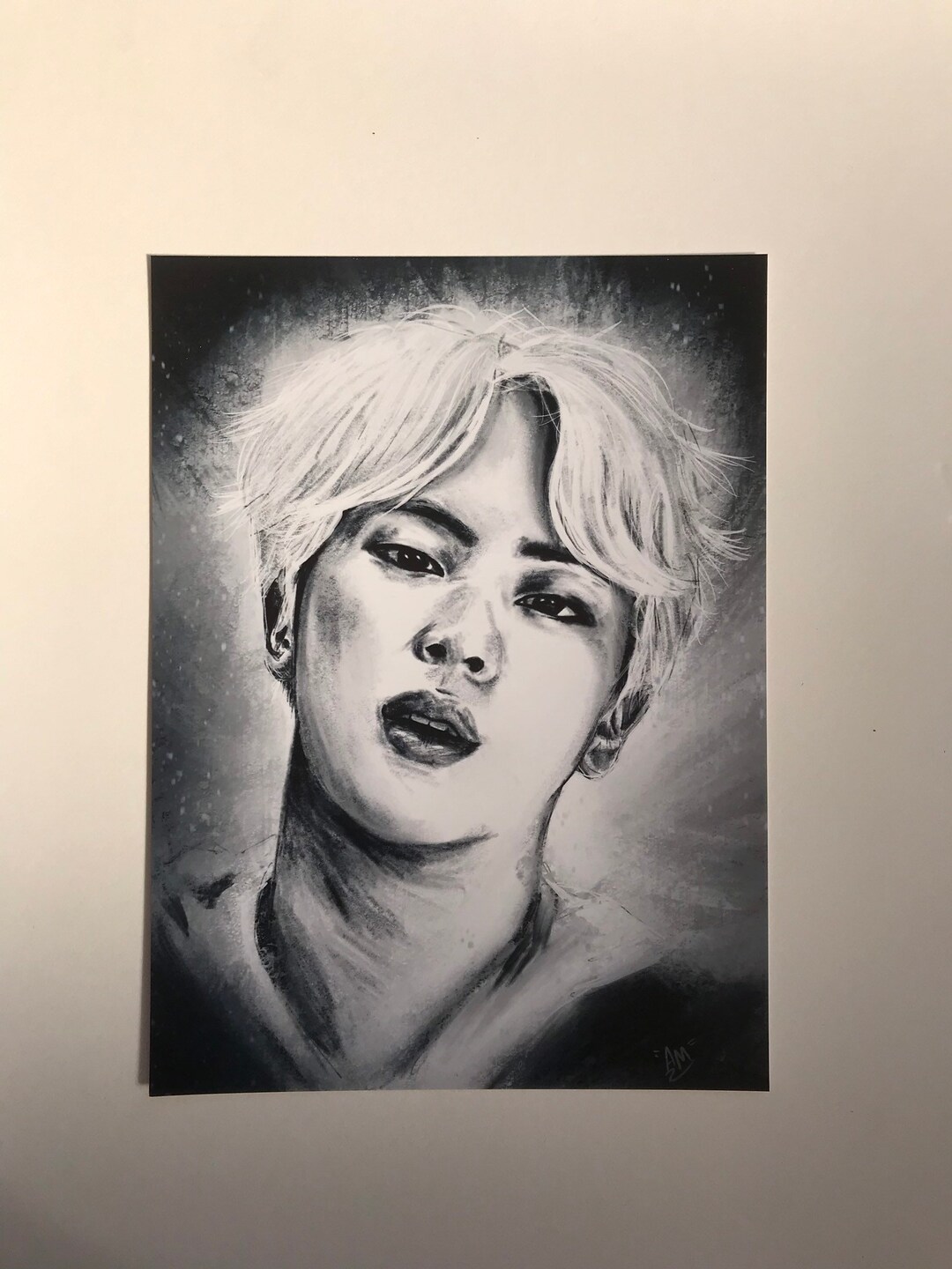 Jin Portrait Art Print - Etsy
