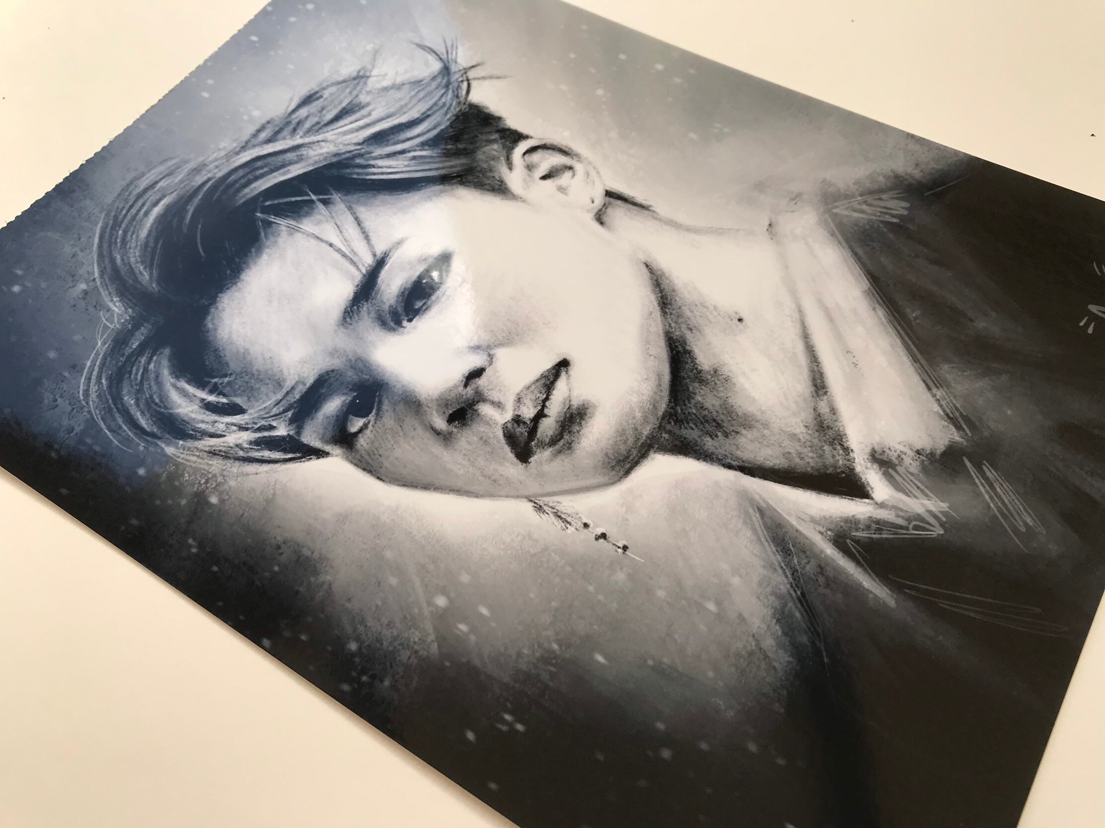 Jimin Portrait Art Print - Etsy