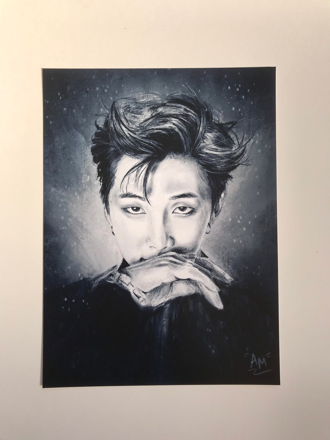 RM Portrait Art Print - Etsy