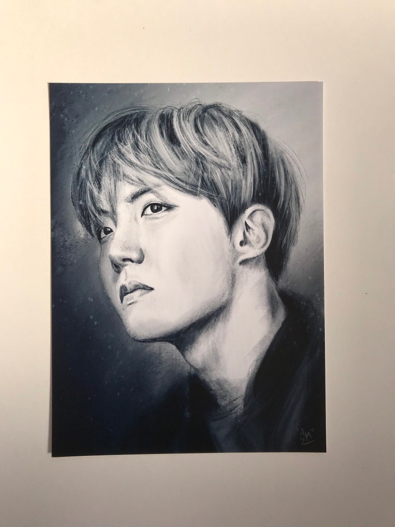 J Hope Portrait Art Print - Etsy