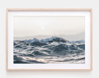 Horizontal Ocean Art | Etsy