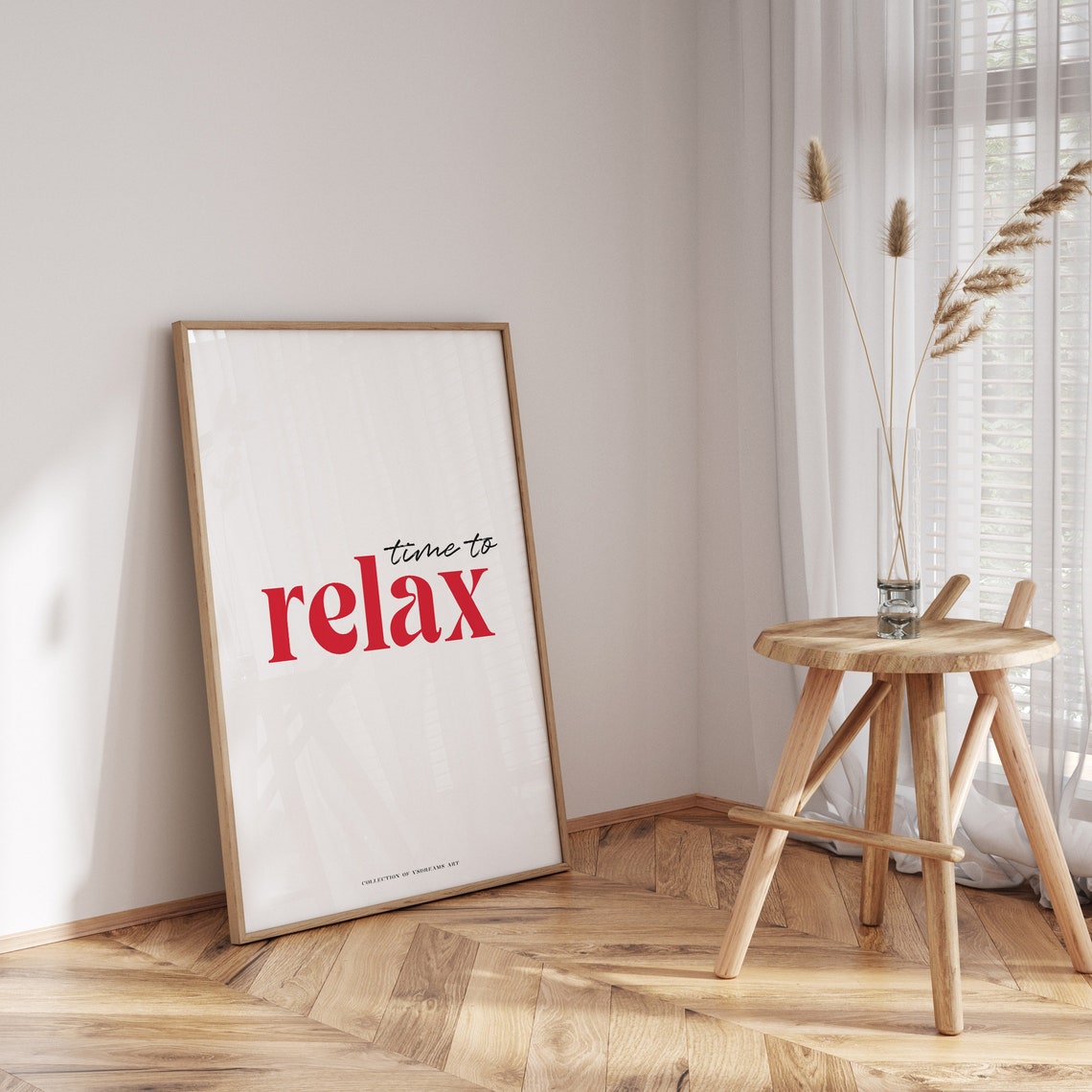 Relax Time Wall Art, Relax Print, Printable Relax Poster, Motivational ...