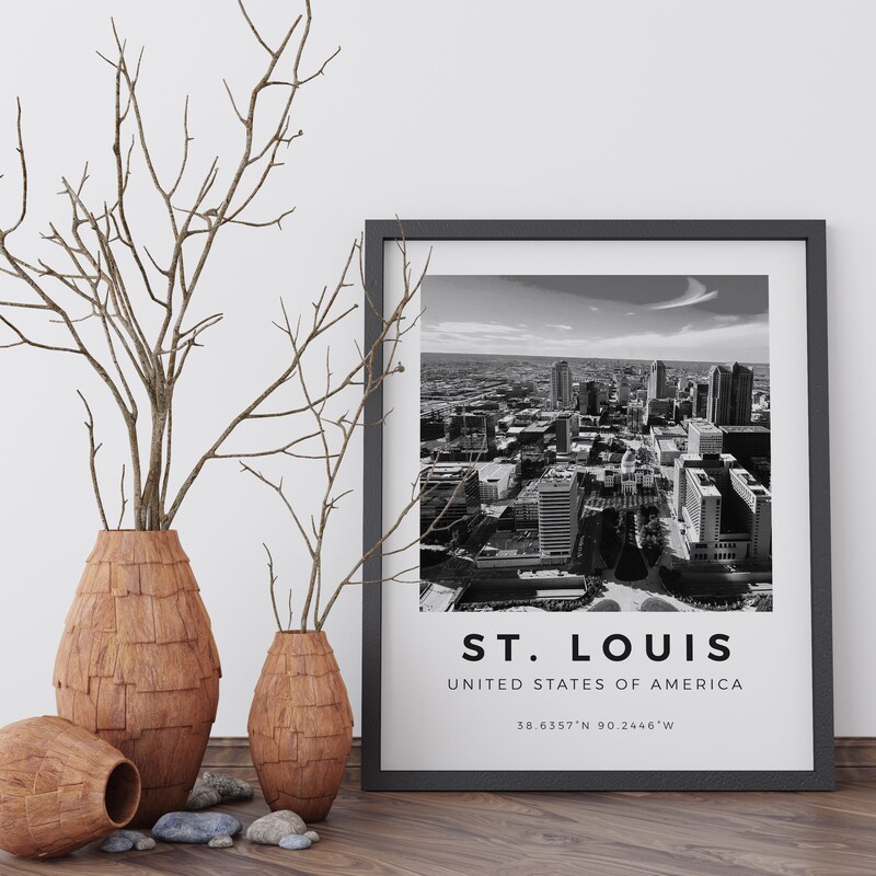 St Louis Poster - Etsy