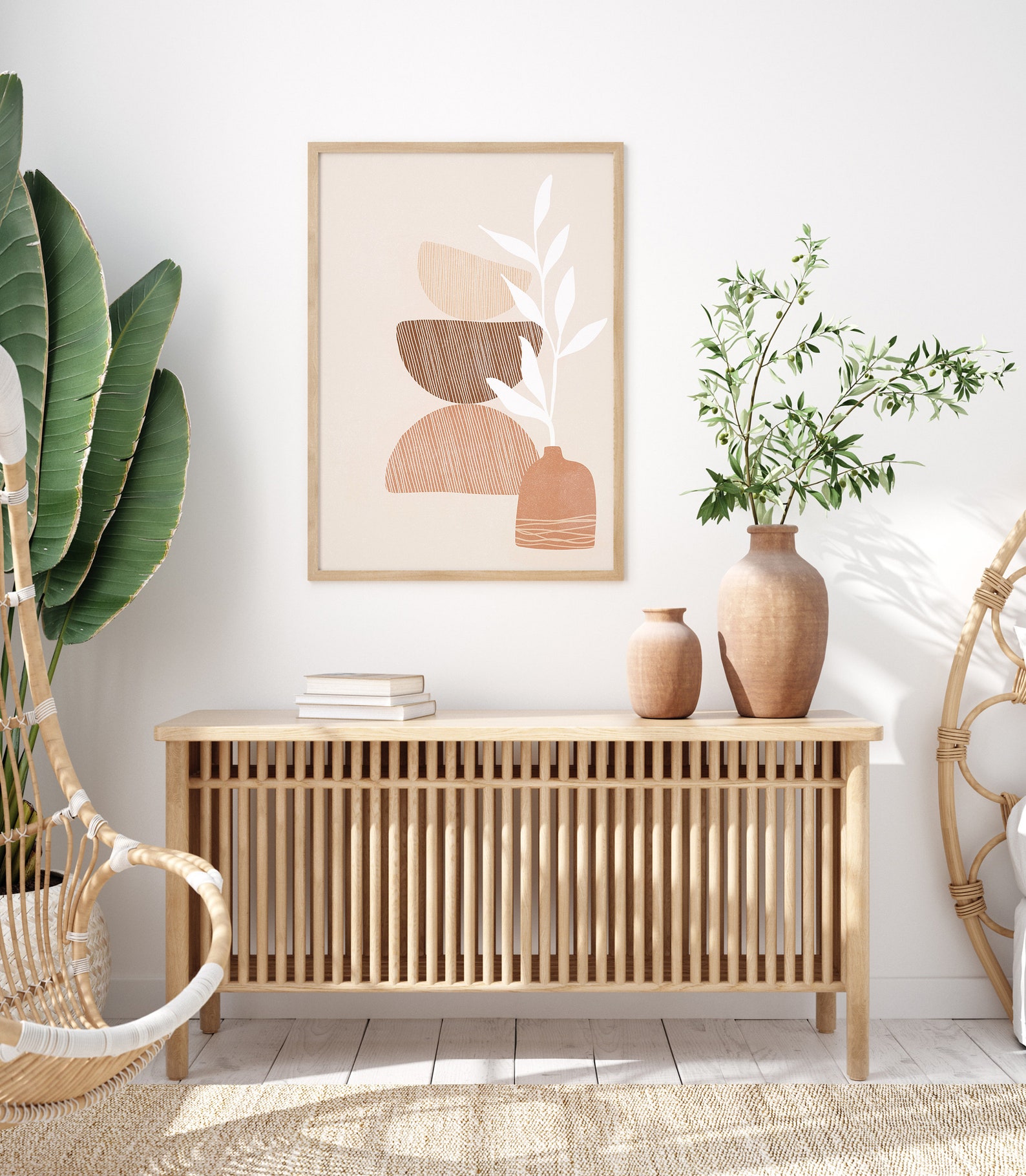 Boho Art Set of 5 Prints Boho Wall Art Boho Gallery Wall | Etsy