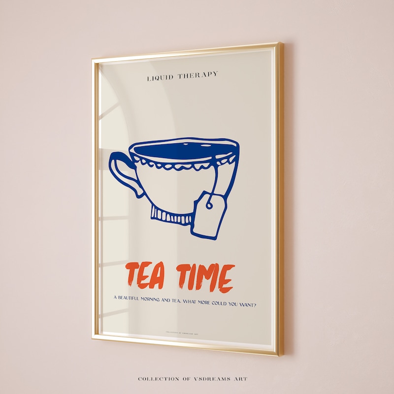 Tea Poster - Etsy