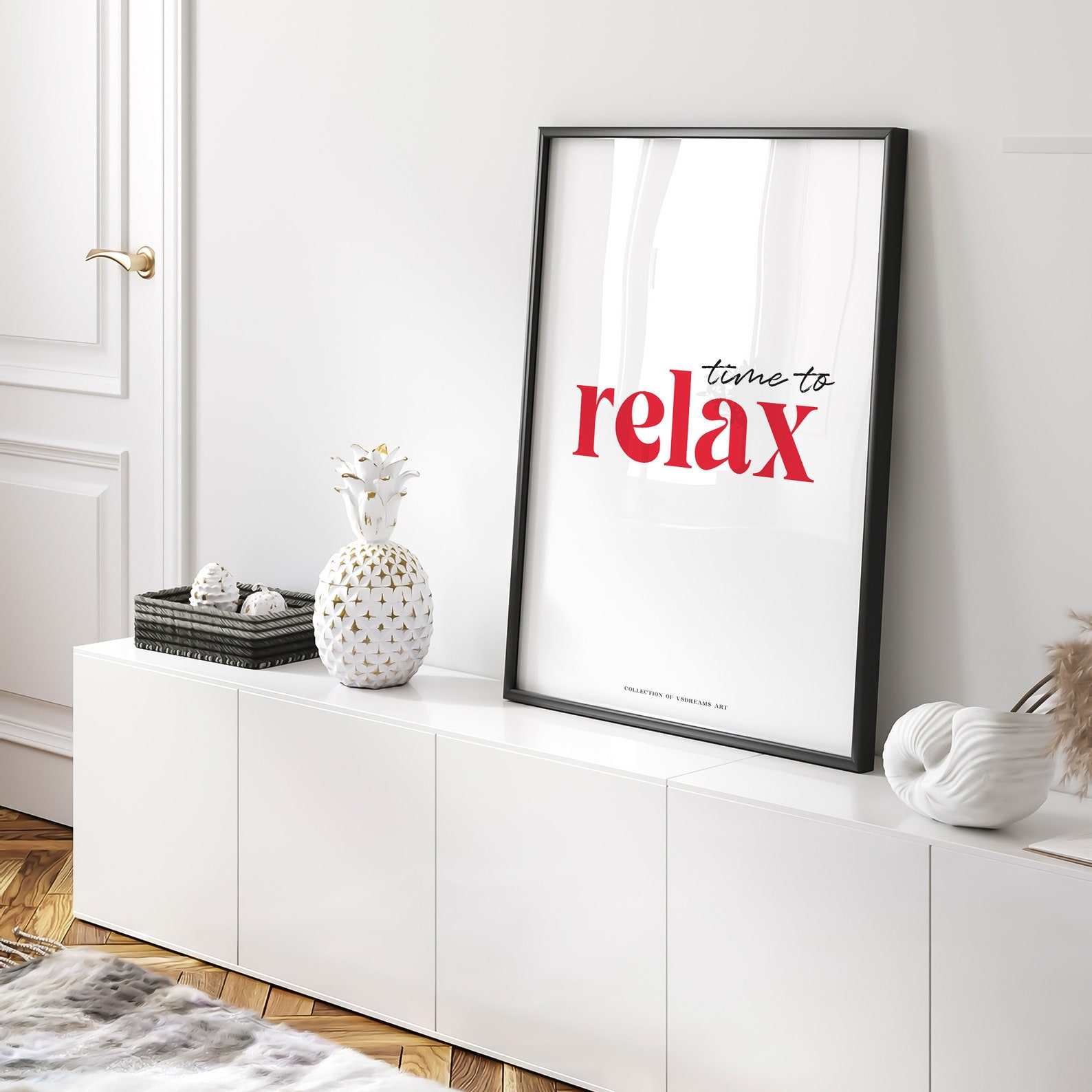Relax Time Wall Art, Relax Print, Printable Relax Poster, Motivational ...