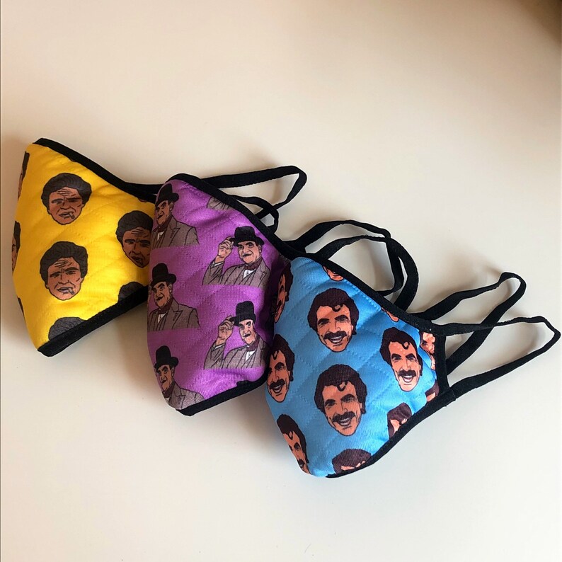 Peter Falk as Lt. Columbo Face Mask Washable | Etsy