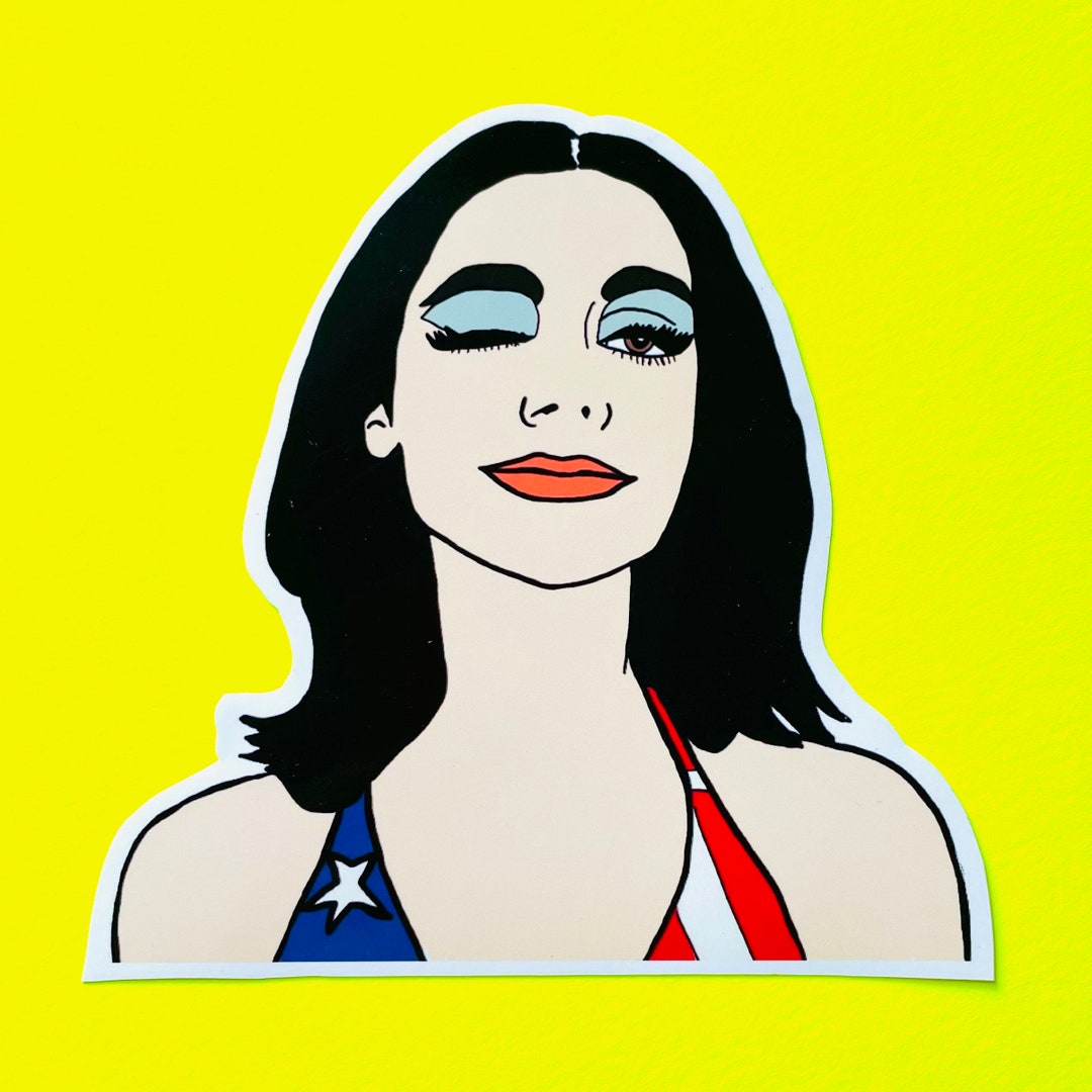 PJ Harvey Art Sticker! Large Vinyl Sticker, Decal! Laptop Stickers ...