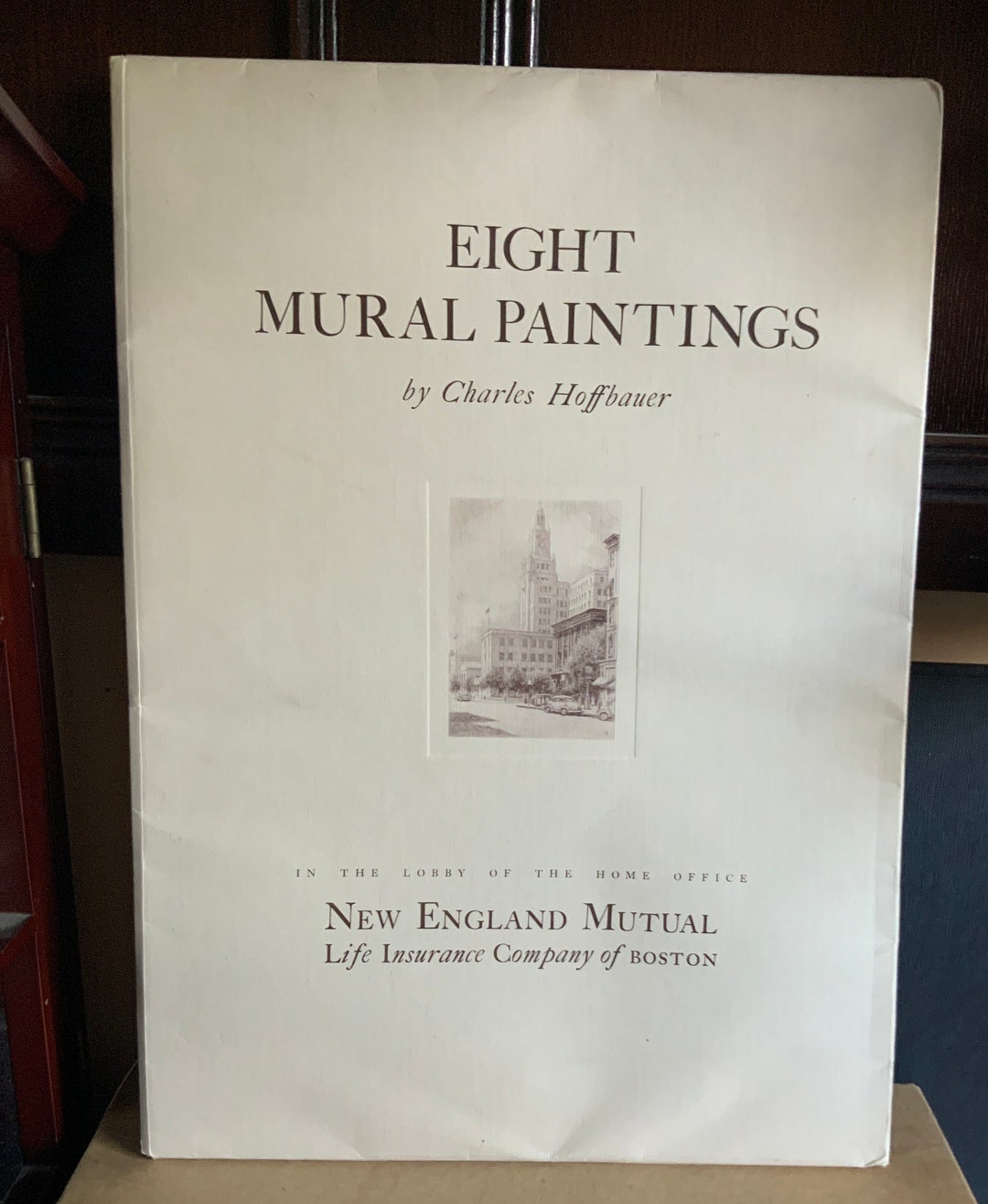 Folder of 8 Mural Paintings by Charles Hoffbauer - Etsy