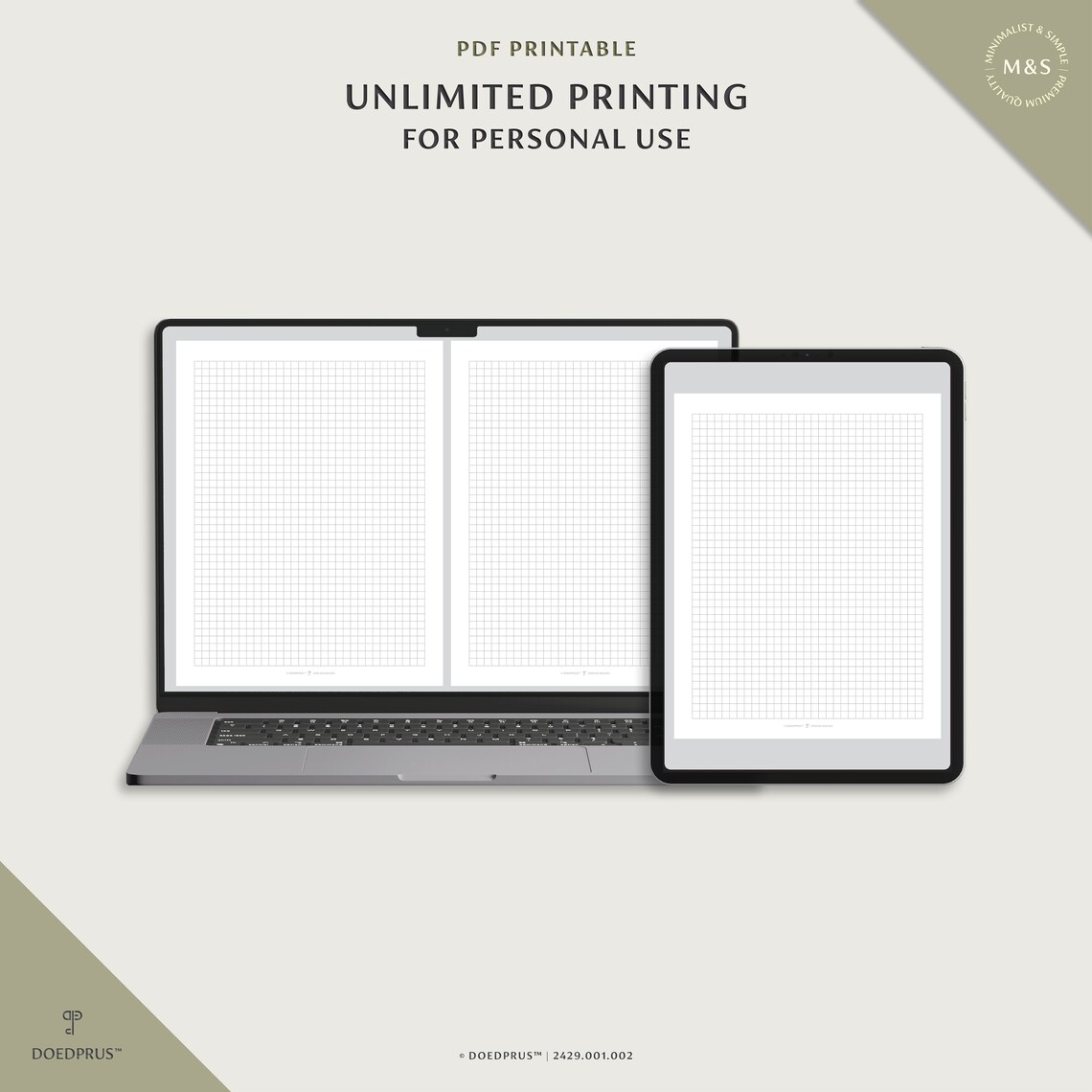 Simple Lined Grid Sheets, Graph Paper, 1.5mm/3mm/4.5mm/6mm/7.5mm/9mm, 2 ...