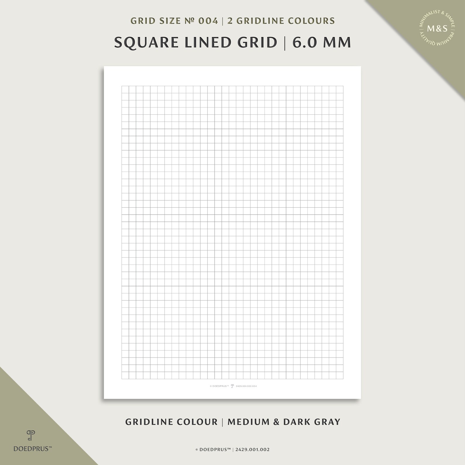 Simple Lined Grid Sheets Graph Paper - Etsy
