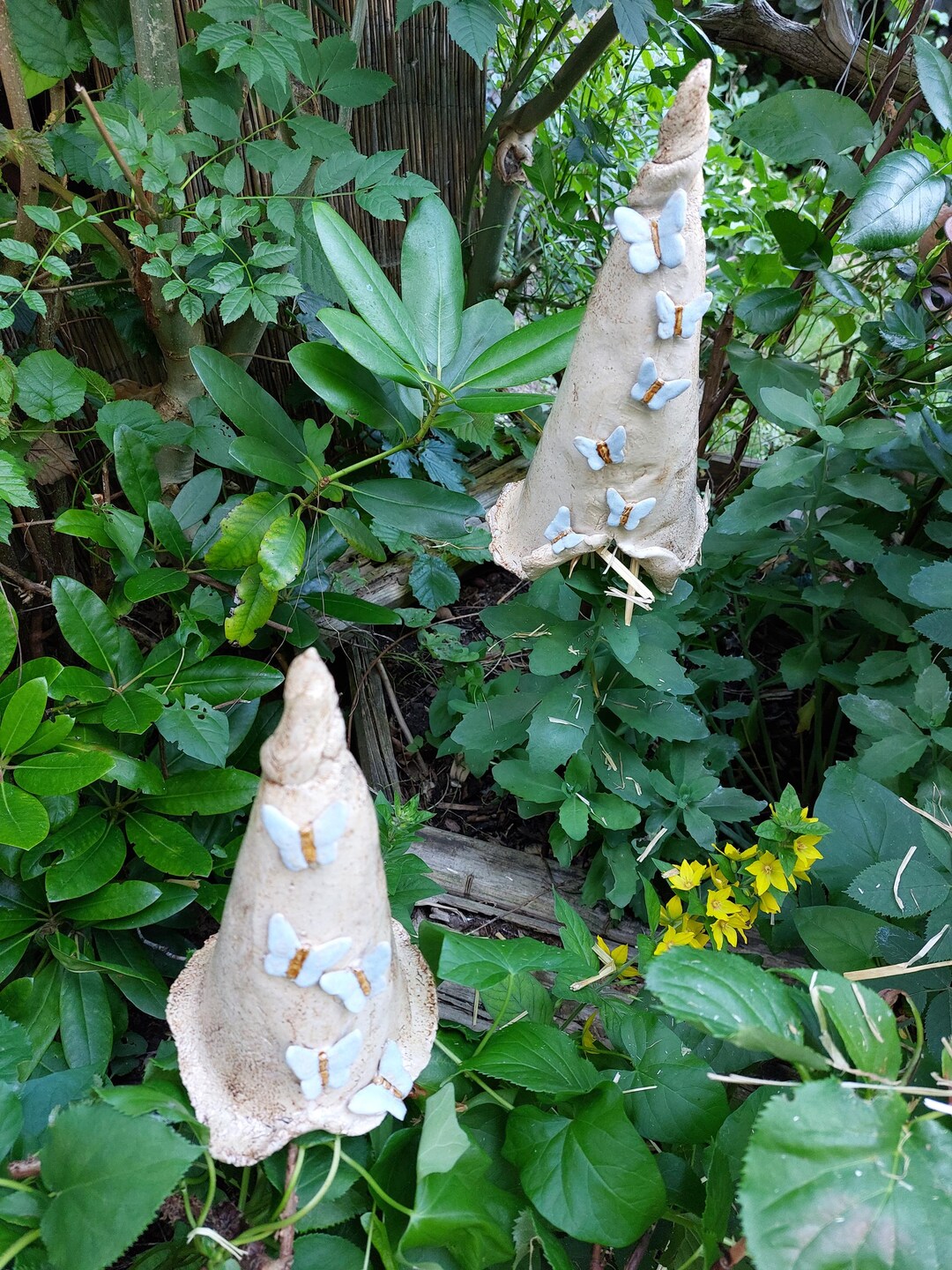 Ceramic Insect Hotel "beetle Cone"/ "gnome Cone" - Etsy