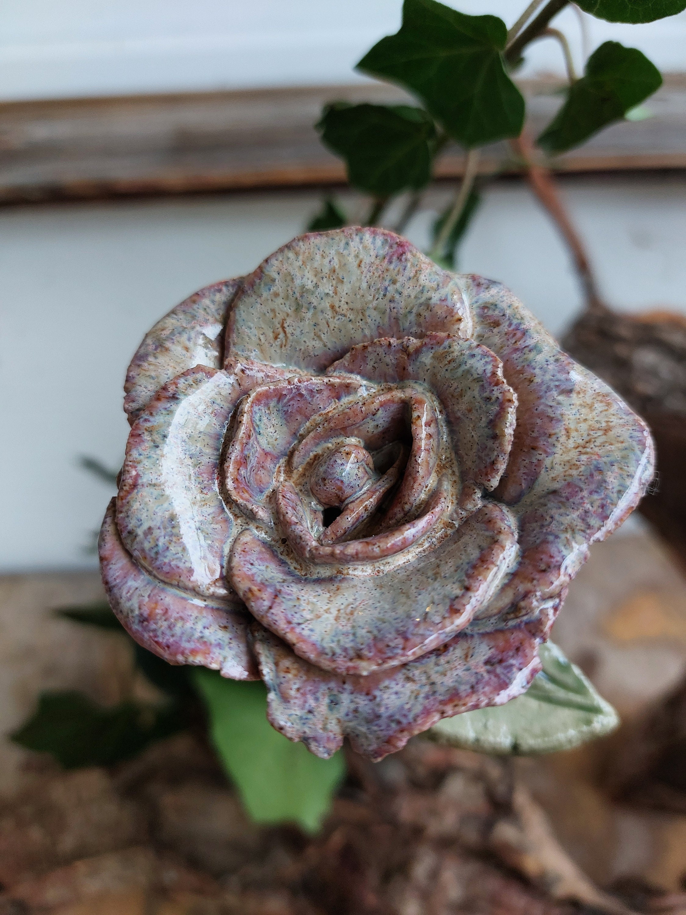 Hand-made Ceramic Roses - Etsy