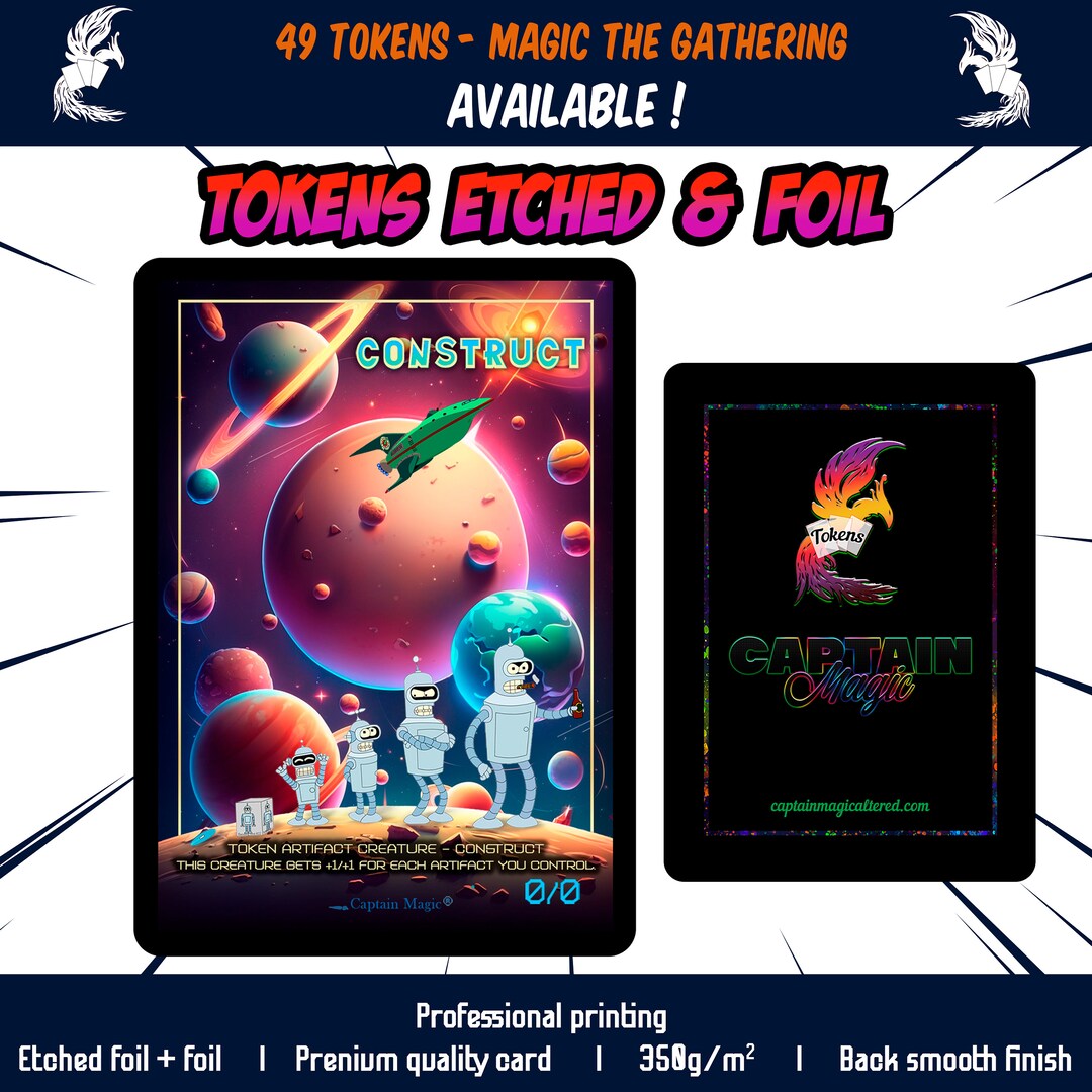 Construct Token (0/0) - Construction Jeton - MTG - Magic the Gathering ...