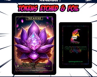 Undercity Token - Les Souterrains Jeton - MTG - Magic the Gathering - Custom Card - Foil Etched ...