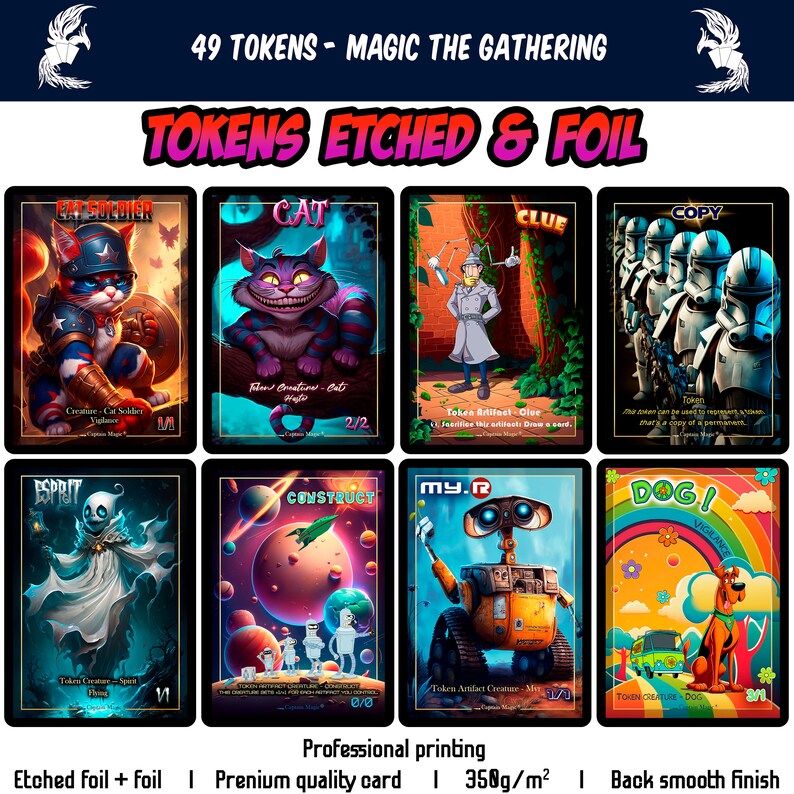 Pick 11 Tokens of Your Choice Lot De 11 Tokens MTG Magic the Gathering ...