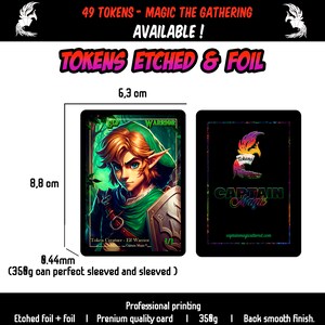 Elf Warrior Token (1/1) - Elfe Guerrier Jeton - MTG - Magic the ...