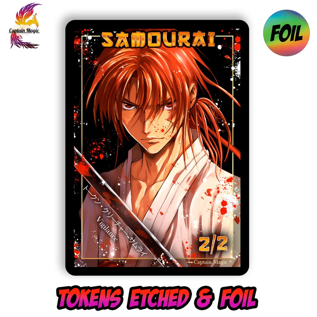 Samurai Token ( 2/2 - Vigilance) - Samouraï Jeton - MTG - Magic the ...